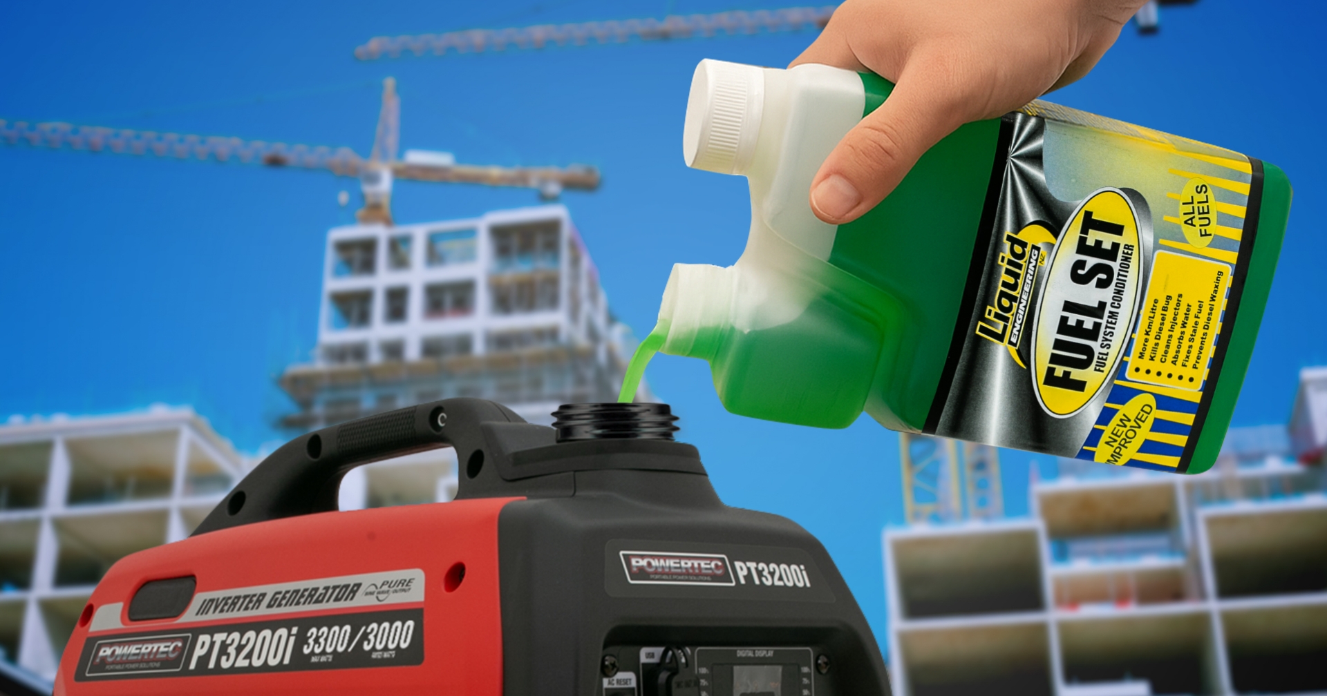 End Fuel Contamination with Liquid Engineering Fuel Set